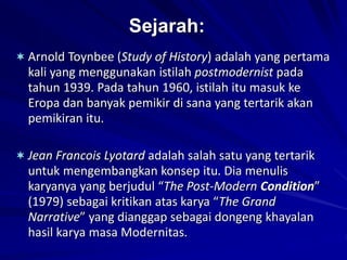 Presentasi post modernisme | PPT
