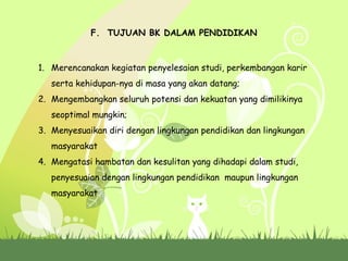 Presentasi pp bk | PPT