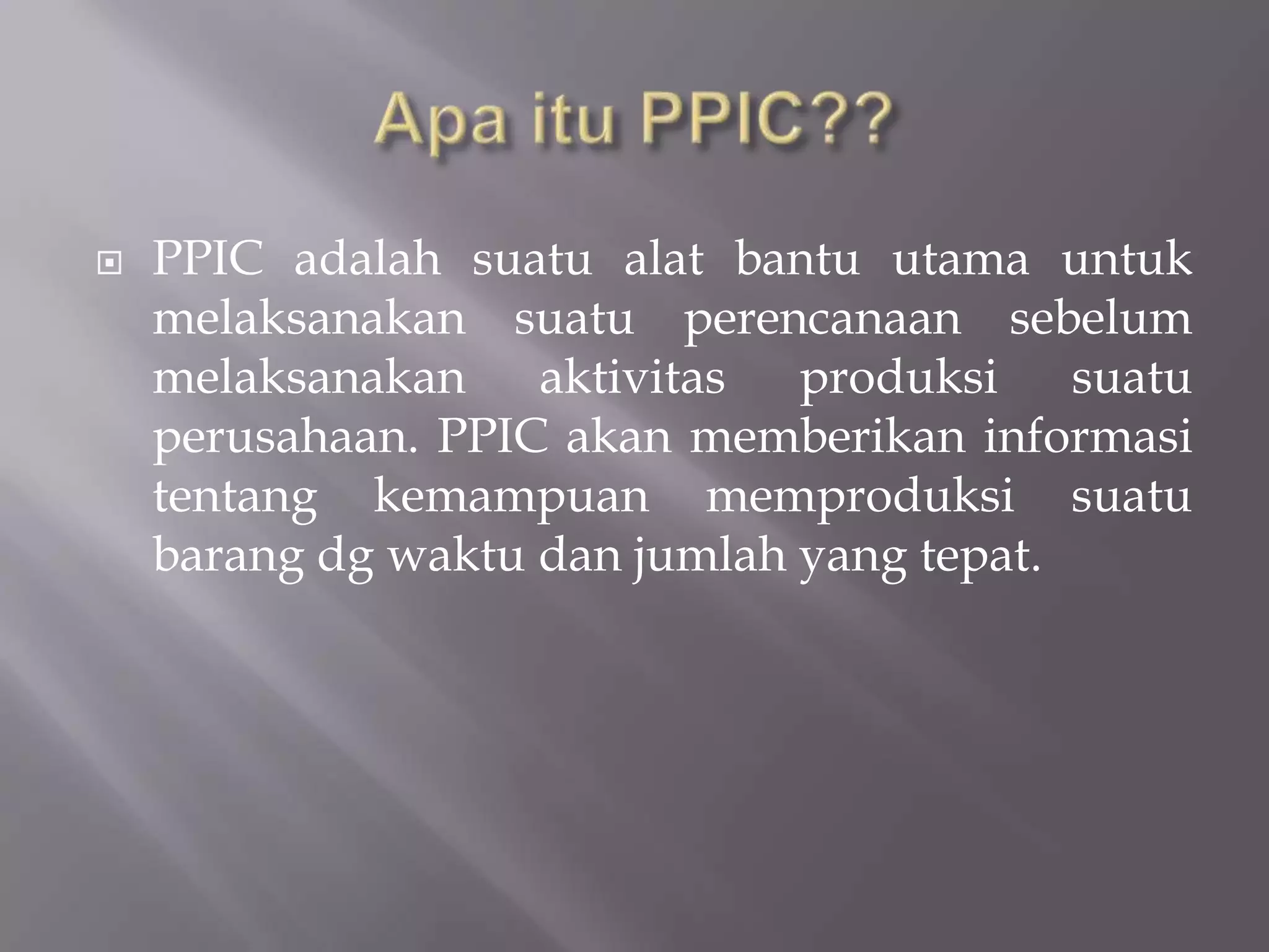 Presentasi ppic | PPTX