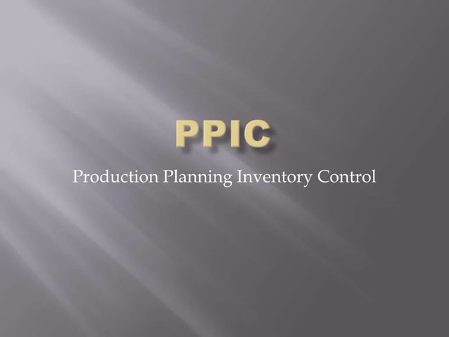 Presentasi ppic | PPTX