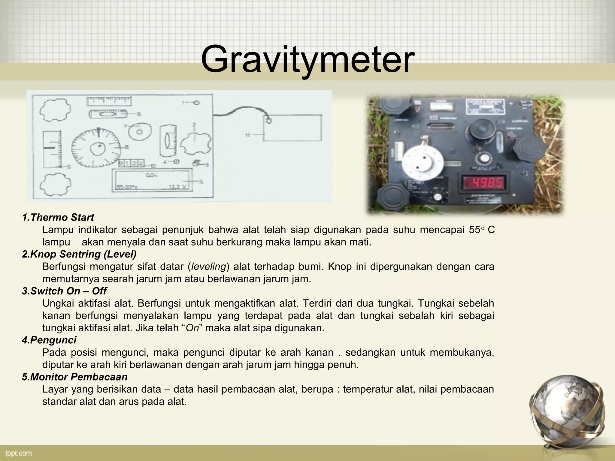 Eksplorasi Migas dengan metode Gravitasi | PPT