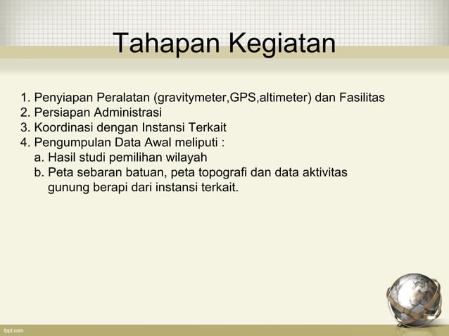 Eksplorasi Migas dengan metode Gravitasi | PPT