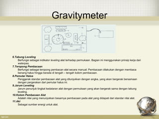 Eksplorasi Migas dengan metode Gravitasi | PPT