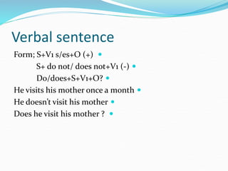 BAHAN PRESENTASI PRESENT SIMPLE SMP KELAS 9.ppt