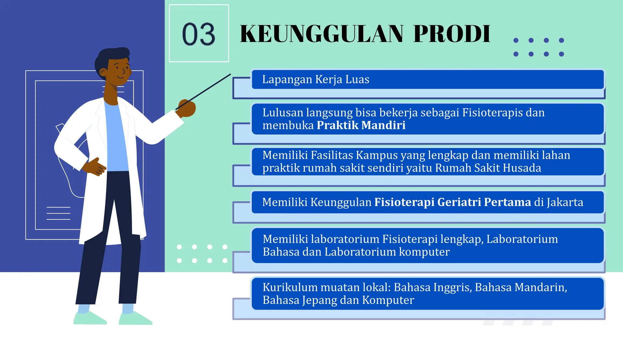 Presentasi Pendirian Program Studi S1 Fisioterapi | PPT