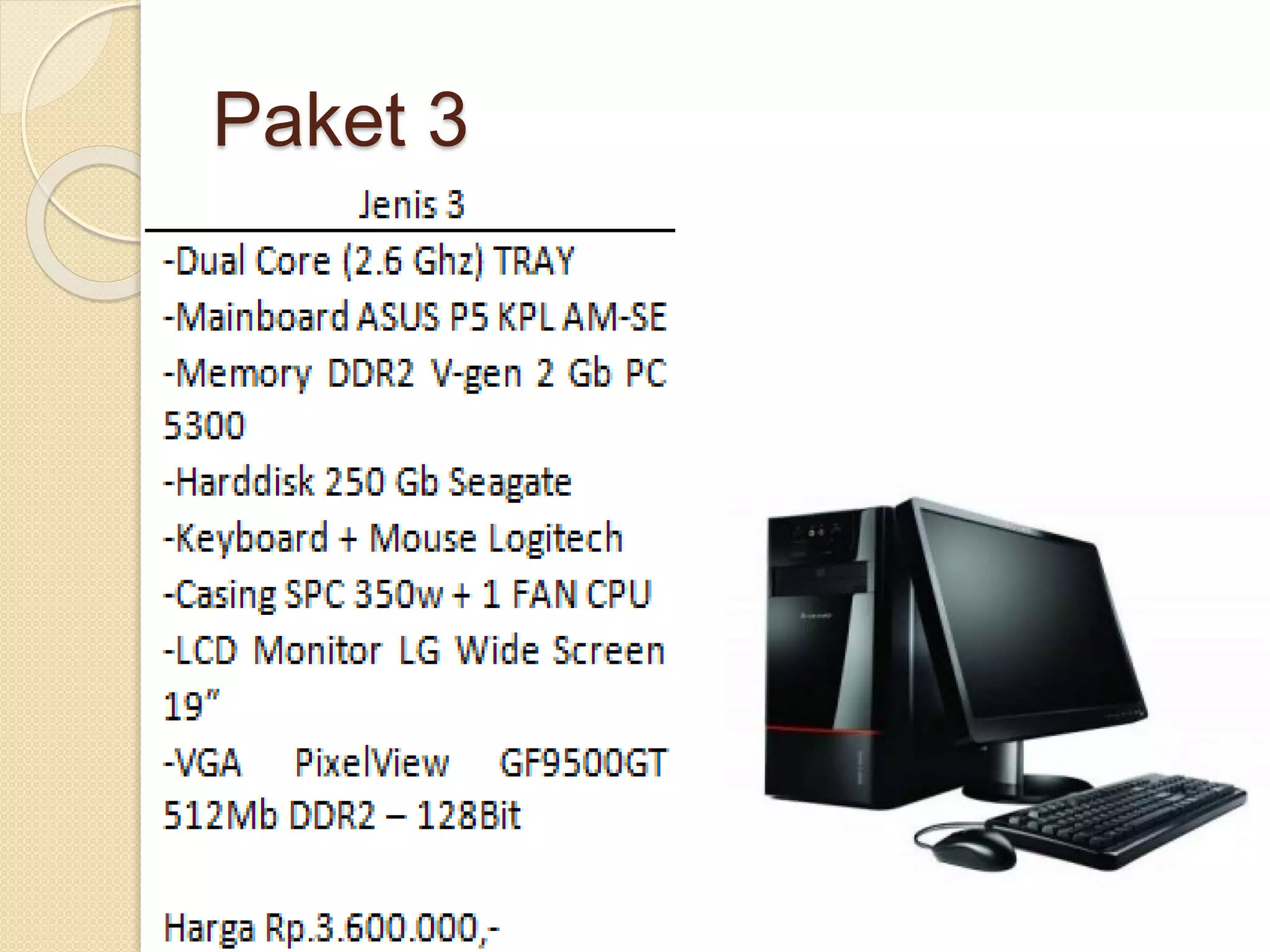 Presentasi Produk Peralatan Komputer | PPTX