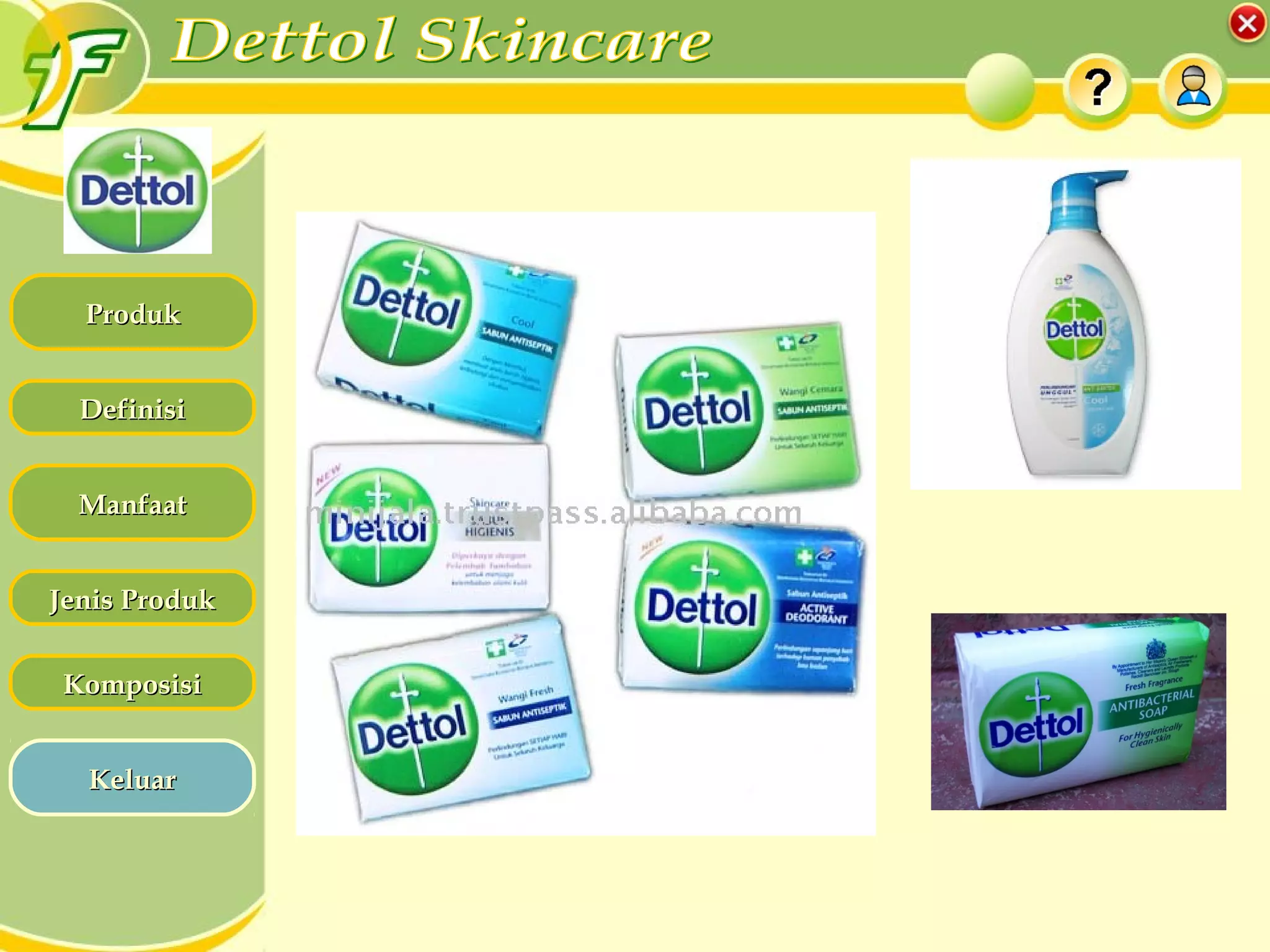 Presentasi produk dettol | PPT