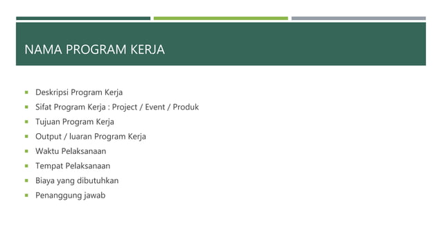 Presentasi program kerja divisi kophi diy 2017 2018 | PPTX