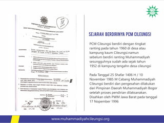 Presentasi program unggulan pcm cileungsi tahun 2019 | PDF