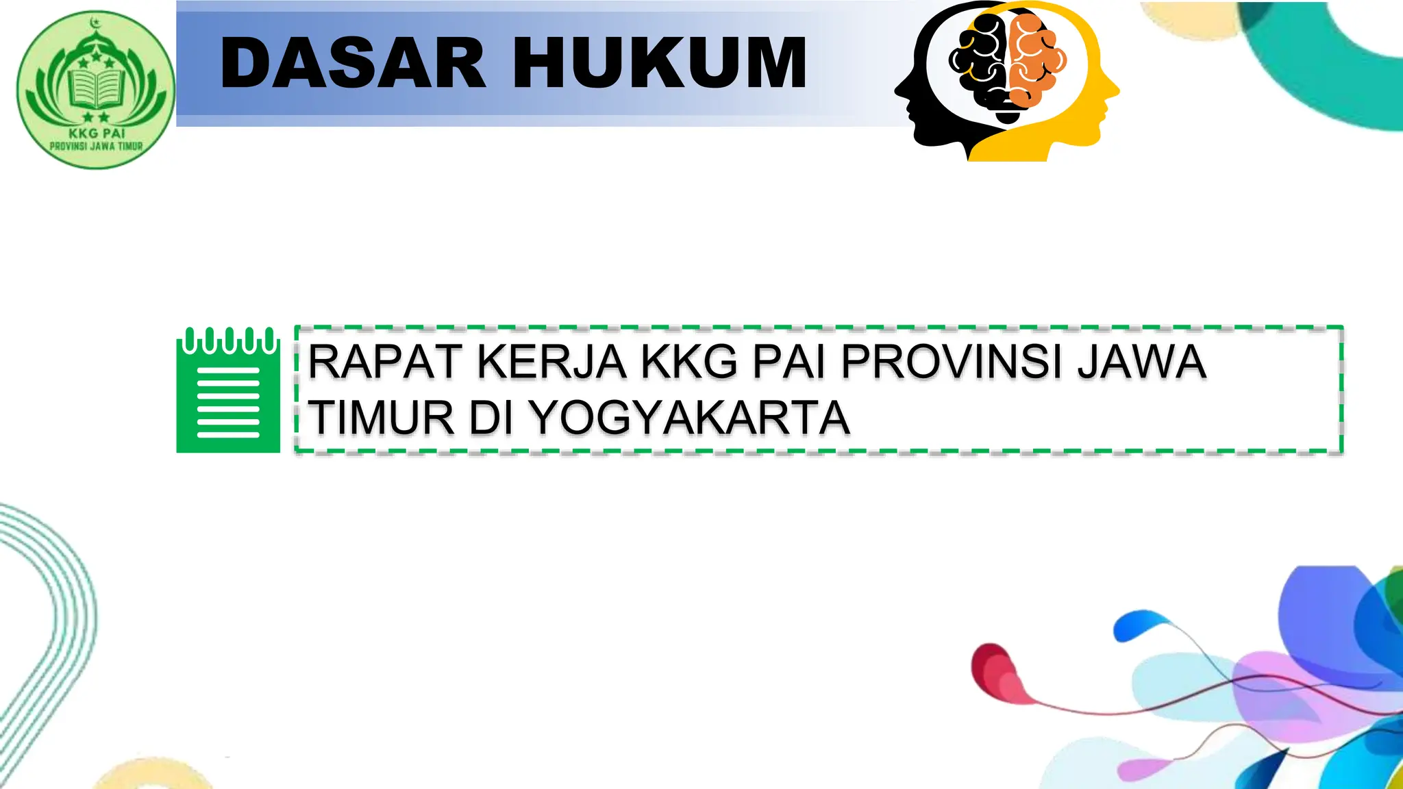 PRESENTASI PROKER KKG PAI JATIM OSN DAN LOMBA | PPT