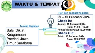 PRESENTASI PROKER KKG PAI JATIM OSN DAN LOMBA | PPT