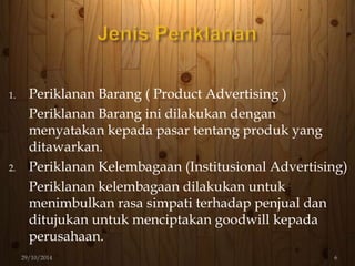 Presentasi promosi & periklanan | PPTX