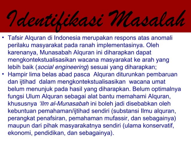 Presentasi Proposal Disertasi SPs UIN Jakarta by Hasani Ahmad Said | PPT