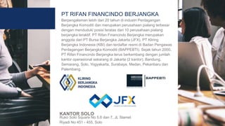 Contoh Presentasi Trading Gold | PPTX