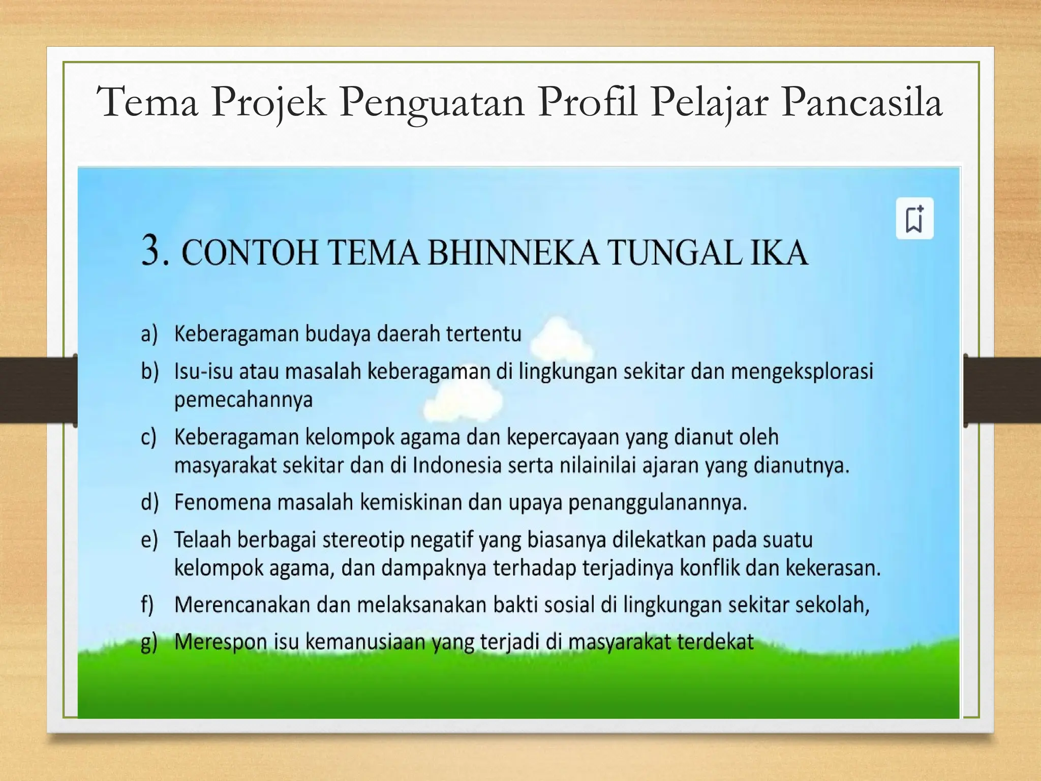 Proyek Penguatan Profil Pelajar Pancasila Lanjutan | PPT