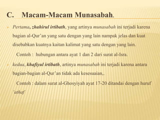 Munasabah ayat | PPTX