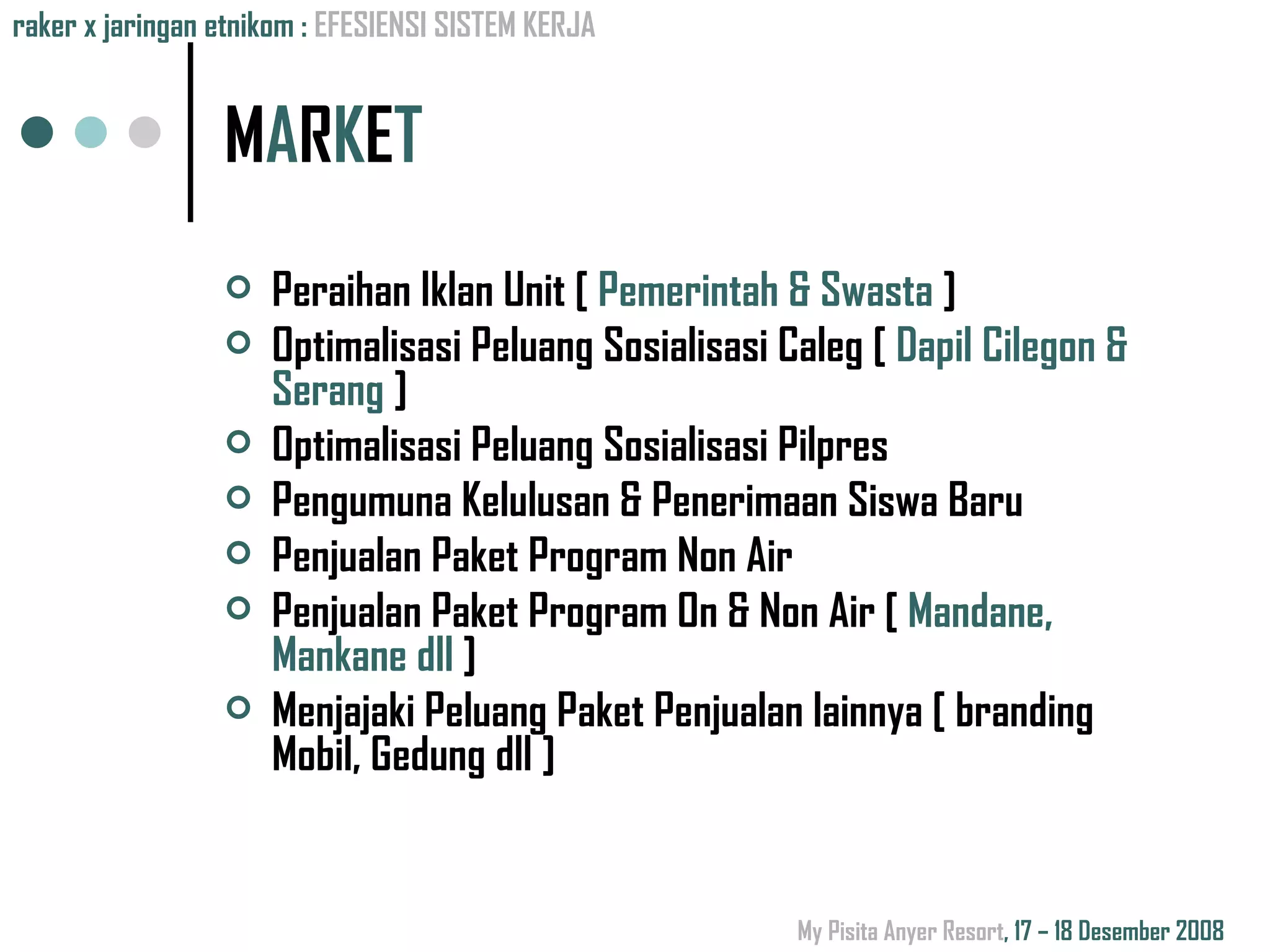 Presentasi Raker | PPT