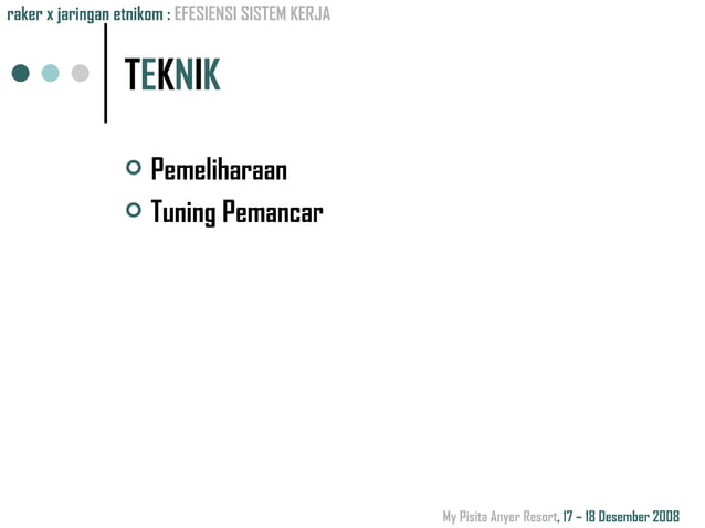 Presentasi Raker | PPT
