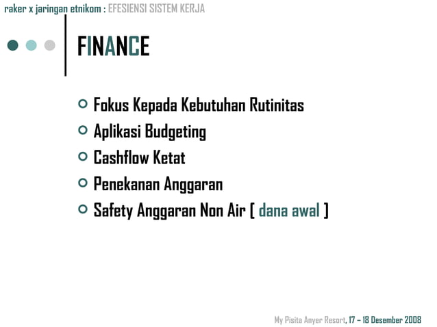 Presentasi Raker | PPT