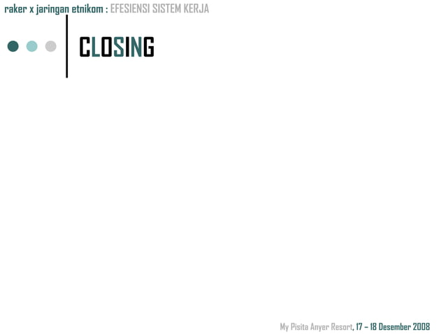 Presentasi Raker | PPT