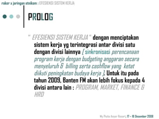 Presentasi Raker | PPT