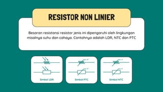 Presentasi Rangkaian Resistor Dasar Elektronika Materi Kelas 10 SMK ...
