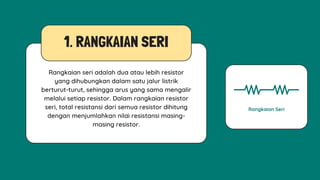 Presentasi Rangkaian Resistor Dasar Elektronika Materi Kelas 10 SMK ...