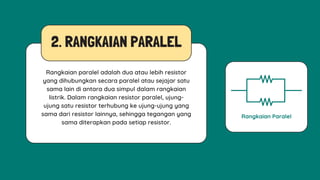 Presentasi Rangkaian Resistor Dasar Elektronika Materi Kelas 10 SMK ...