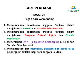 SEPUTAR RAPAT ANGGOTA CABANG | PPT
