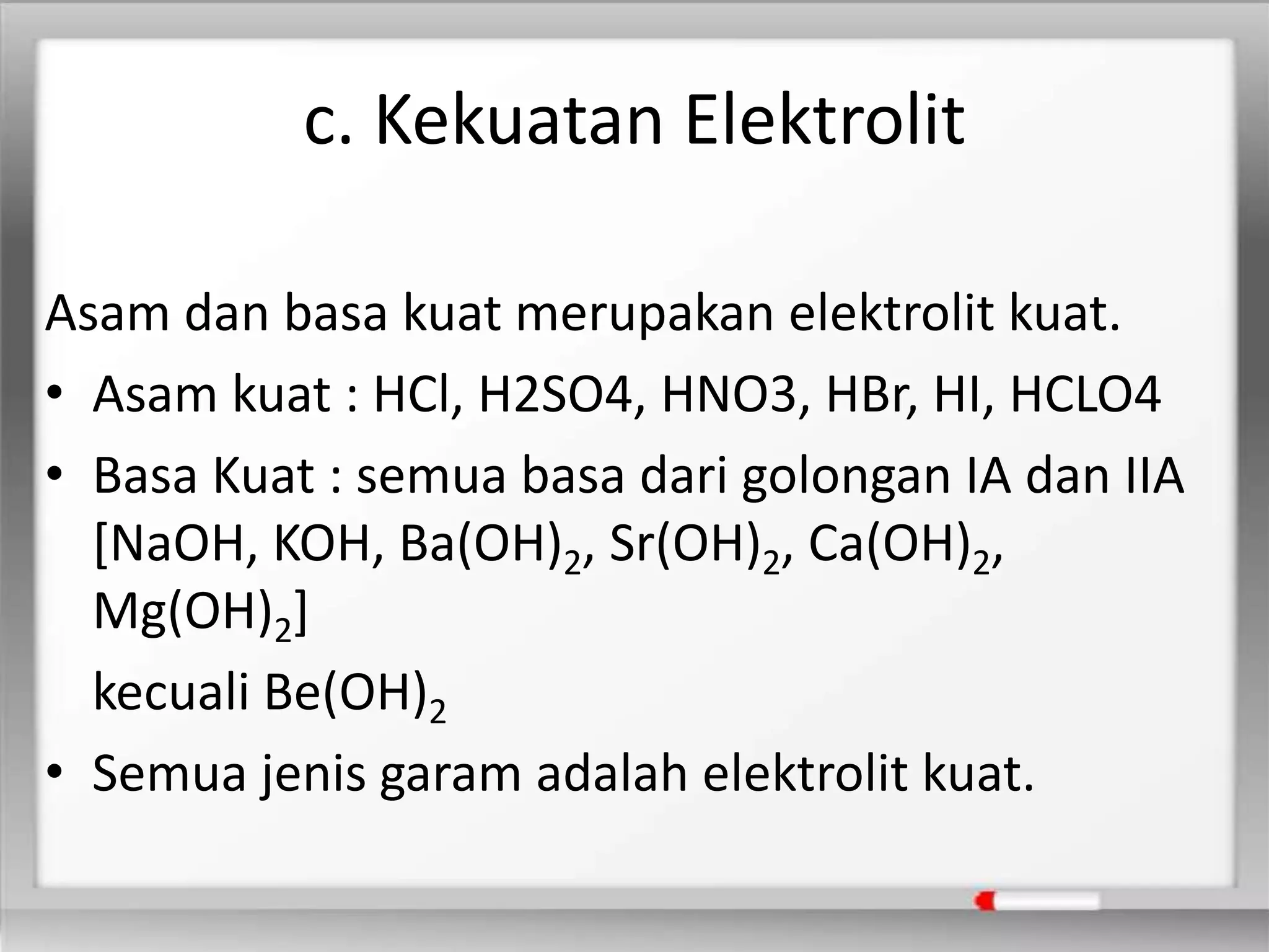 Reaksi, Aplikasi, dan Titrasi Asam Basa (Kimia Kelas XI) | PPTX