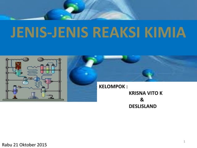 Reaksi reaksi kimia | PPT