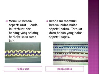 Presentasi renda dan pita (ppaj) | PPTX