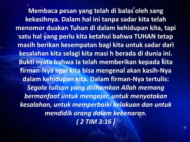 Renungan Rohani | PPTX