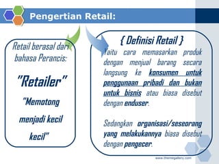 Presentasi retail | PPT