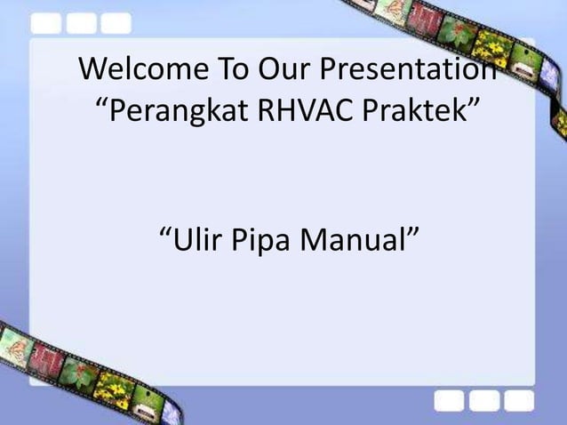 Presentasi rhvac | PPTX