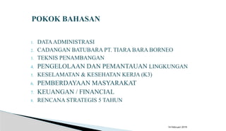 Presentasi RKAB PT. Tiara Bara Borneo.pptx