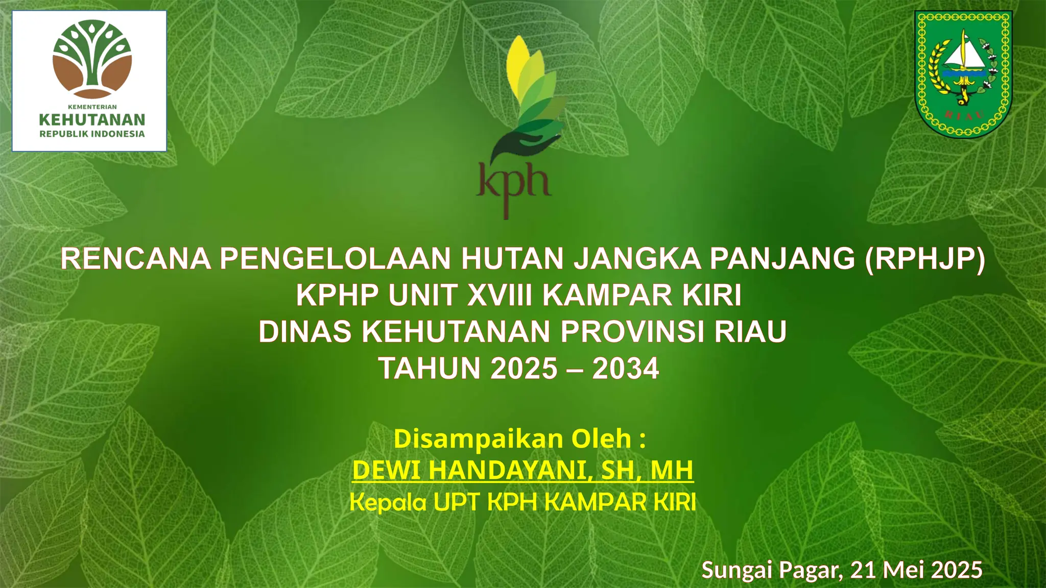 Presentasi RPHJP KPHP KAMPAR KIRI2025.pptx