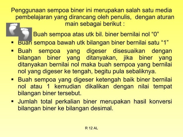 Presentasi Konversi Bilangan Biner | PPT