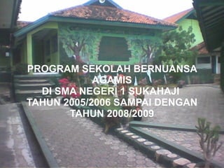 SEKOLAH BERNUANSA AGAMIS | PPT
