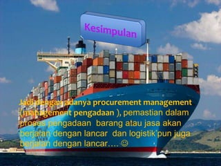 Presentasi scm | PPTX