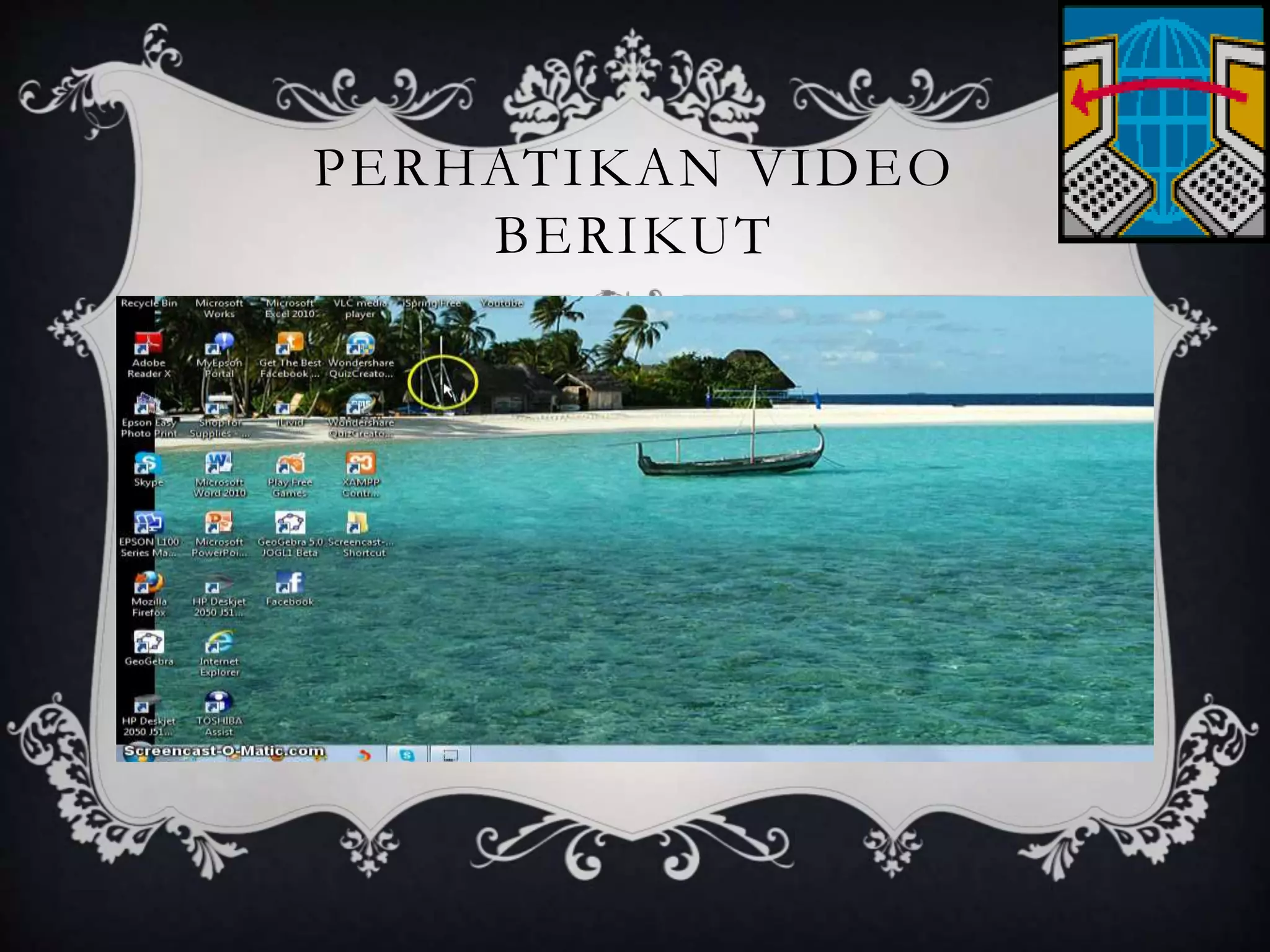 Presentasi screencast | PPTX