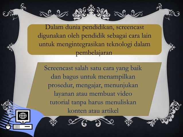 Presentasi screencast | PPTX