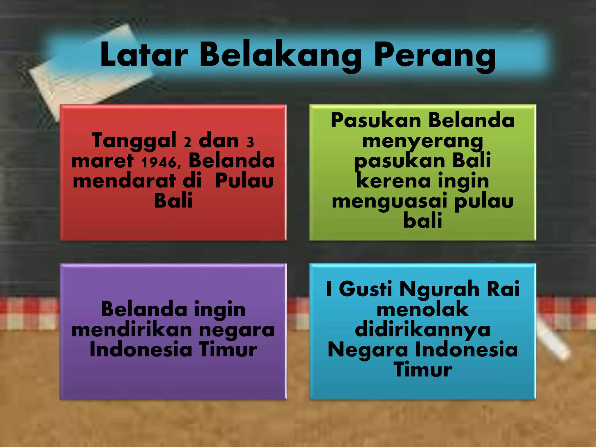 Perang Puputan Margarana | PPTX