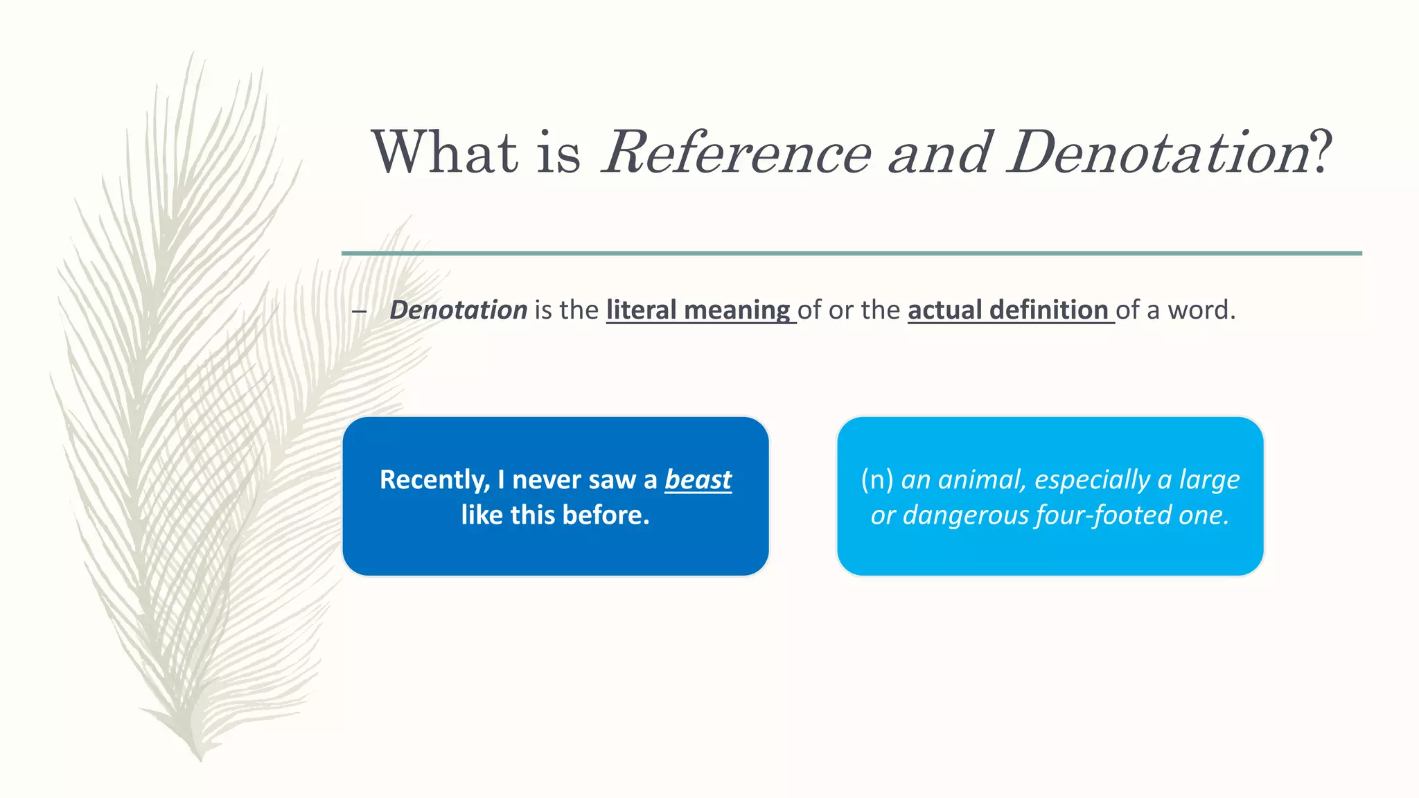 Semantics - Dimensions of Meaning | PPTX