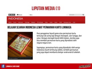Presentasi Seminar Linimasa Card Game Sejarah Kemerdekaan Indonesia | PDF