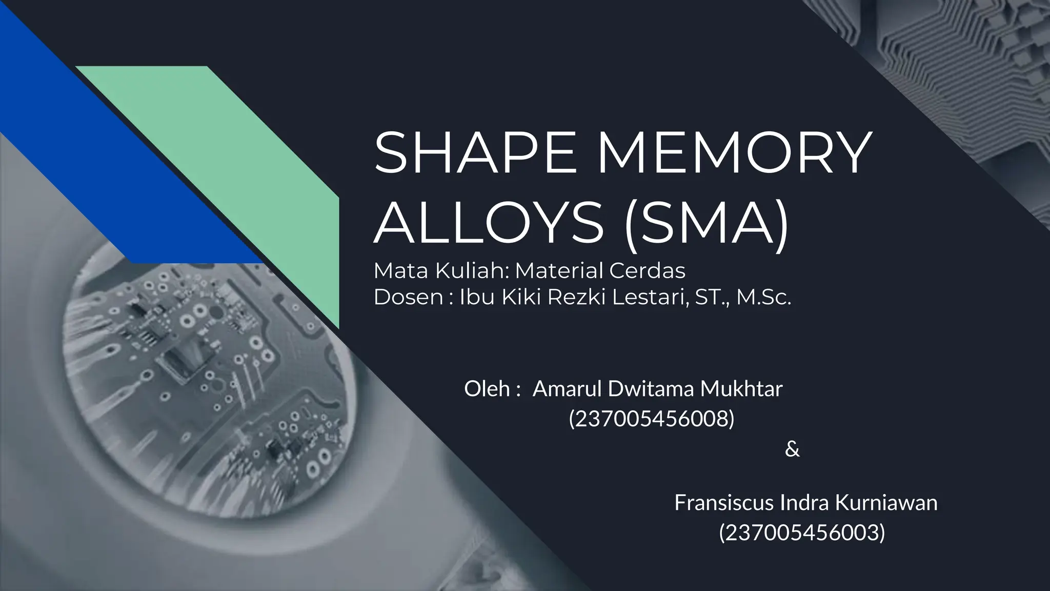 Perkenalan Shape Memory Alloys, Shape memory alloy | PDF