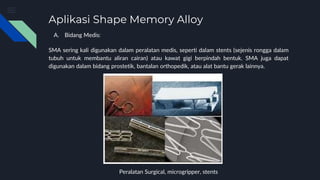 Perkenalan Shape Memory Alloys, Shape memory alloy | PDF