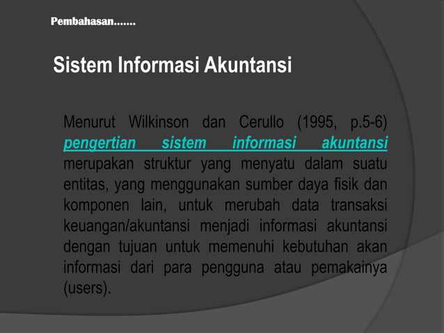Presentasi sia | PPTX