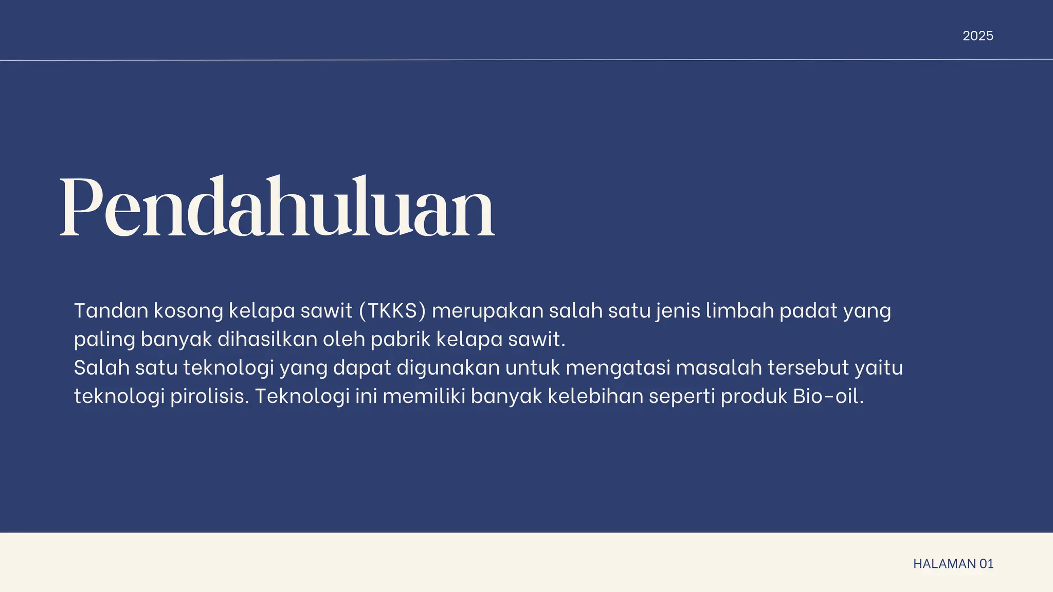 pemanfaatan limbah tandan kosong kelapa sawit menjadi bio-oil dengan ...