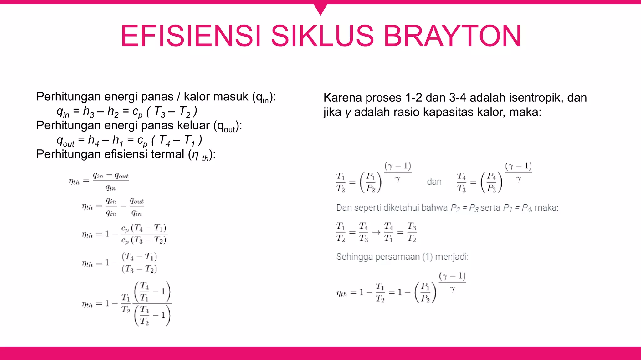 Siklus Brayton | PPTX